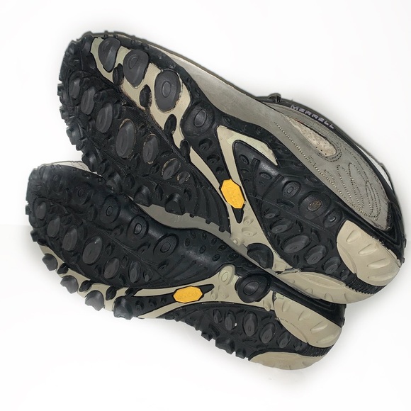 Merrell | Shoes | Merrell 65 Chameleon Arc Leather Sneaker Elm Lime ...